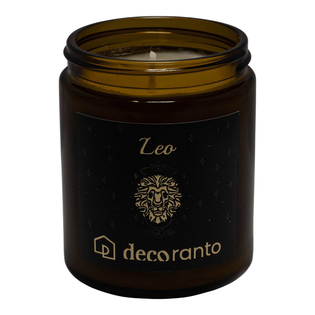 Świeca sojowa zapachowa znaki zodiaku LEO (Lew) 180 ml - Inna marka ...