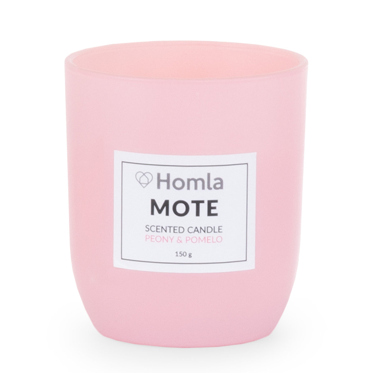 Świeca Zapachowa Peony&Pomelo Mote 150 G Róż - Homla | Sklep EMPIK.COM