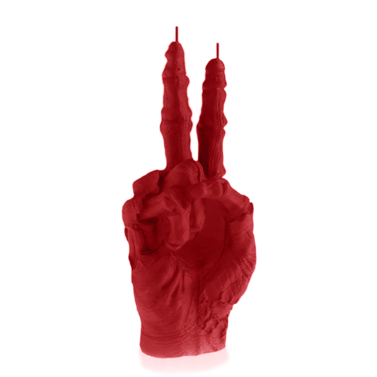 Świeca Zombie Hand PEACE Red - Candellana | Sklep EMPIK.COM