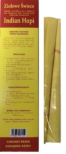 ŚWIECE ZIOŁOWE INDIAN HOPI ROZSZERZANE 6SZT KONCHY - Inna marka | Sklep ...