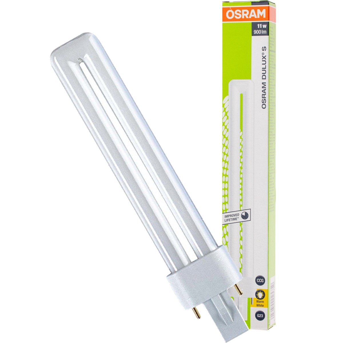 Świetlówka G23 11W 900lm 3000K Ciepła OSRAM Dulux S - Osram | Sklep EMPIK.COM