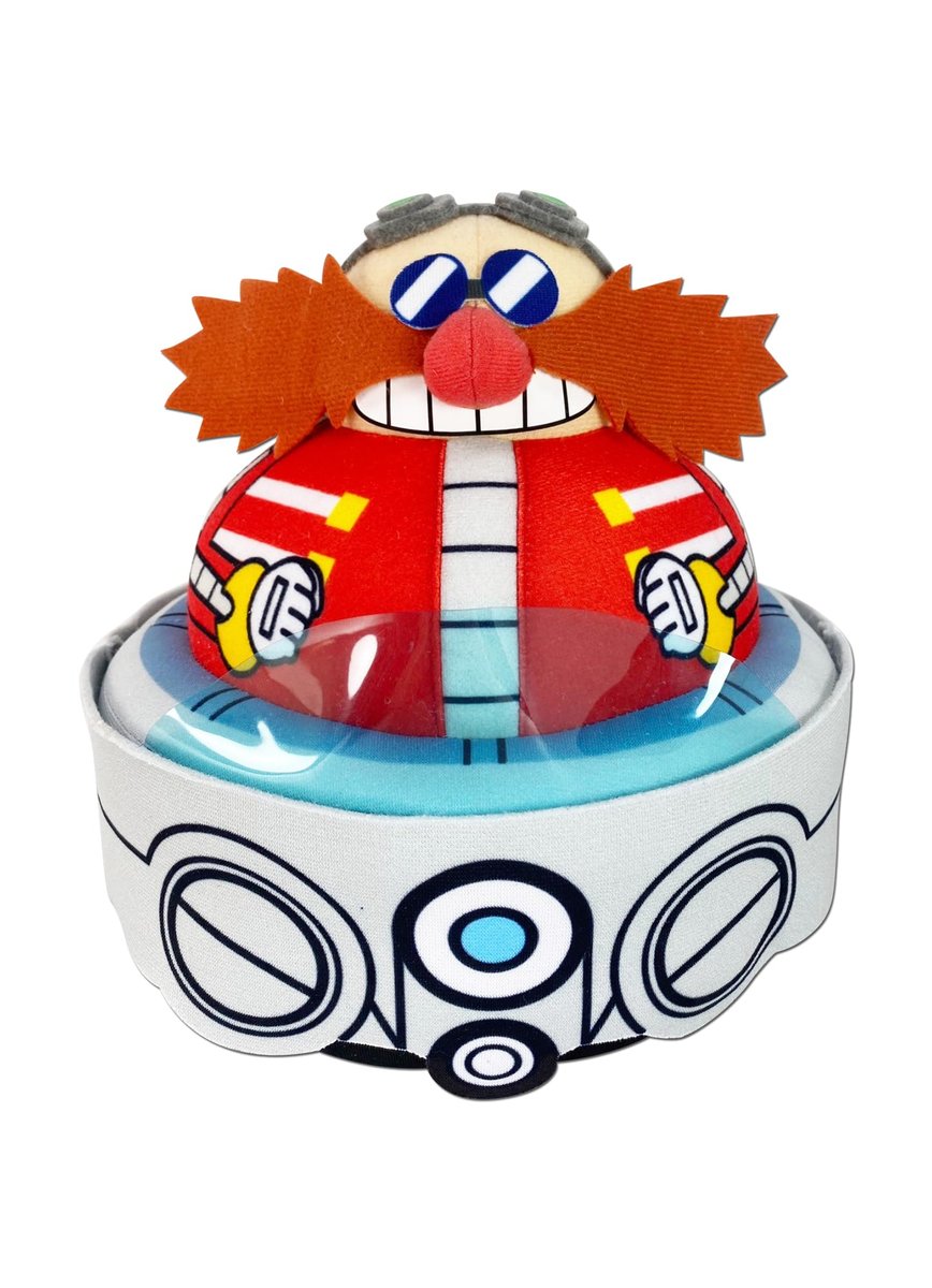 Świetna wschodnia rozrywka Sonic The Hedgehog - Dr. Eggman Mobile Plush ...