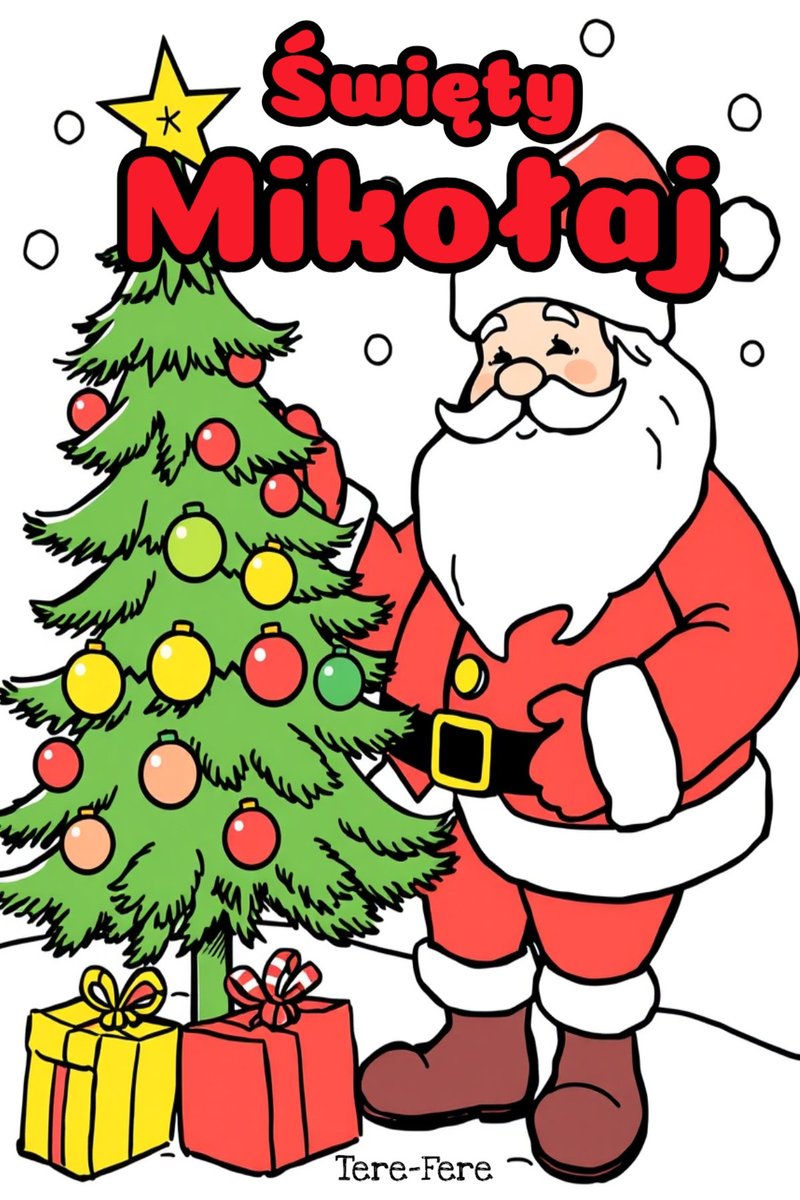 Święty Mikołaj. Kolorowanka - ebook PDF - Bellamy Mila | Ebook Sklep EMPIK.COM