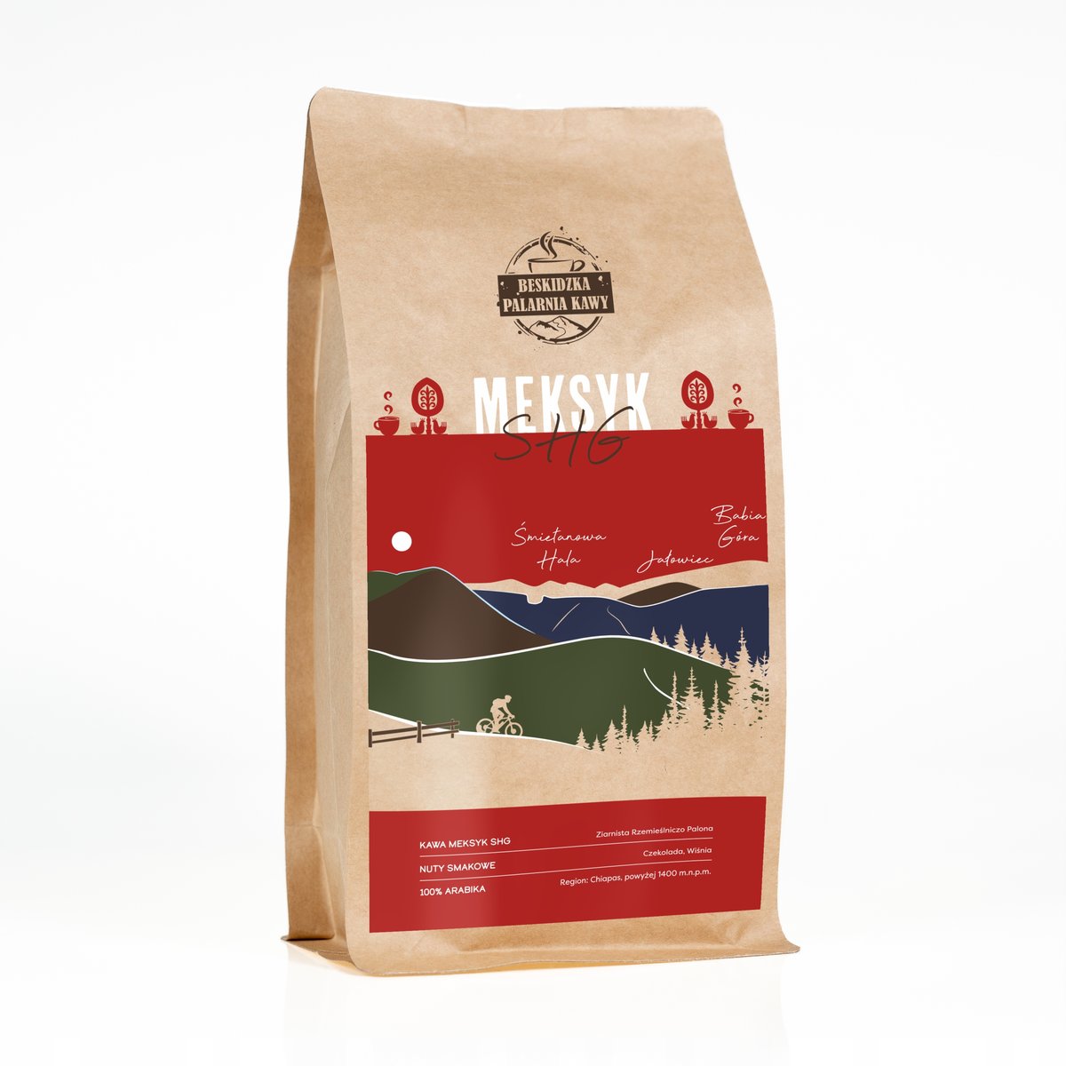Świeżo Palona Kawa Mielona Meksyk Shg 500G 100% Arabica Speciality - inna (Inny) | Sklep EMPIK.COM