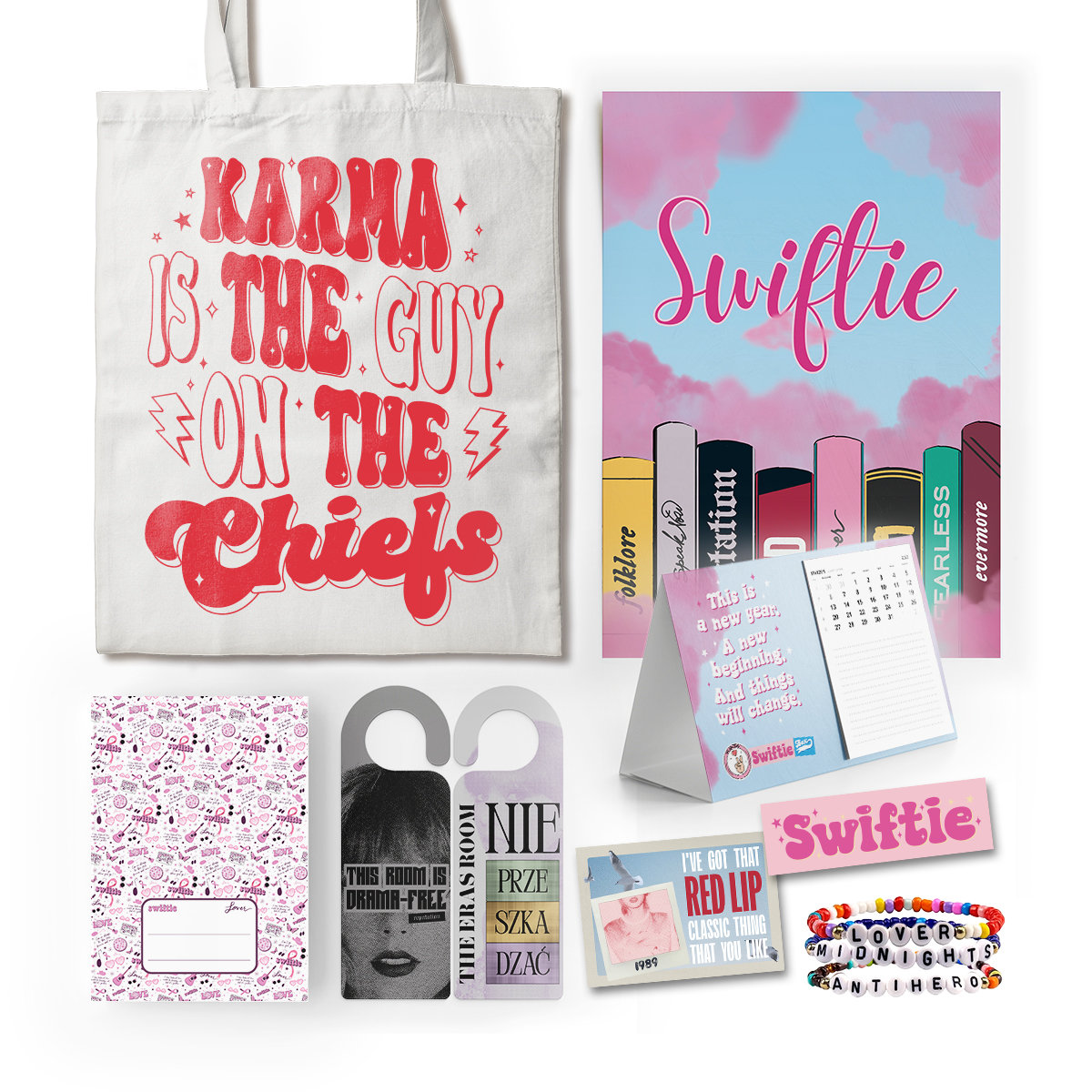 SWIFTIE BOX- zestaw dla fanów Taylor Swift - Slimebox | Sklep EMPIK.COM