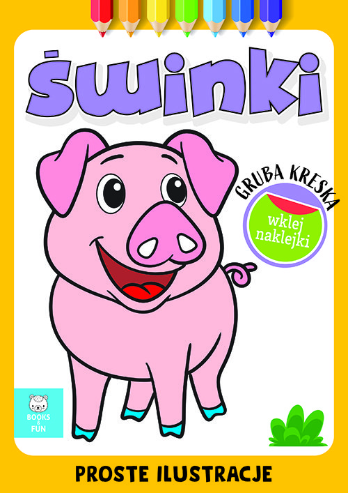 Świnki. Gruba kreska - Inna marka | Prasa Sklep EMPIK.COM