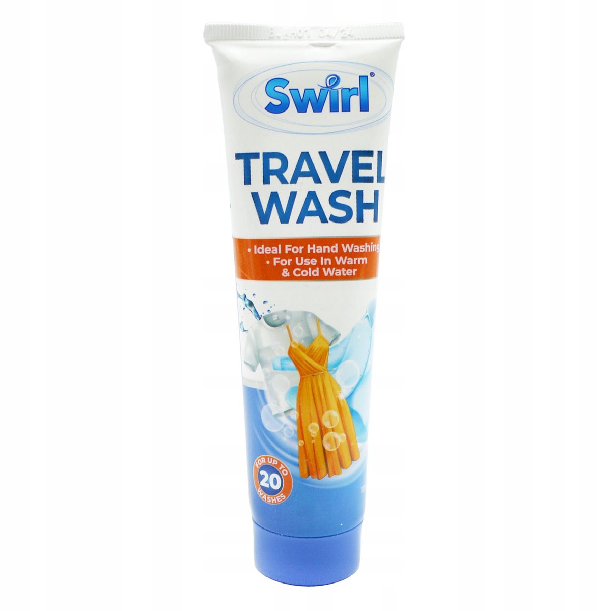 SWIRL Travel Wash Żel do prania w podróży 20 PRAŃ 100ml - inna (Inny ...