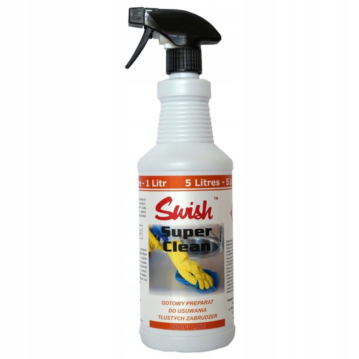 SWISH Super Clean USUWANIE TŁUSTYCH ZABRUDZEŃ 1L - SWISH | Sklep EMPIK.COM