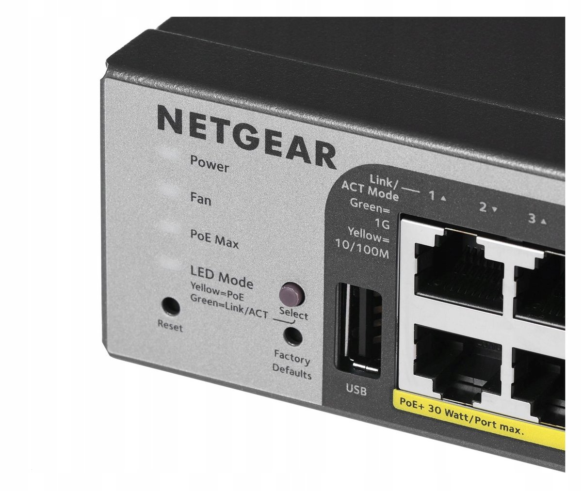 Switch Netgear GS752TPP-300EUS 52p PoE 760W (PoE+: 48p) Managed Gigabit ...