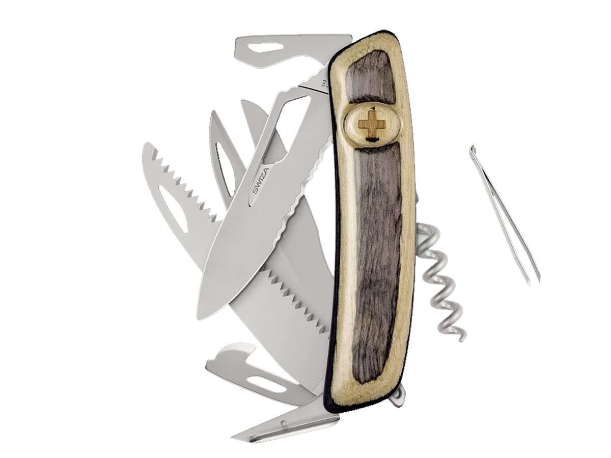 Swiza SH09TR AM SAW & SCISSORS WAVY EDGE Laminate White (KST.0136.6520) - Inna marka | Sport ...