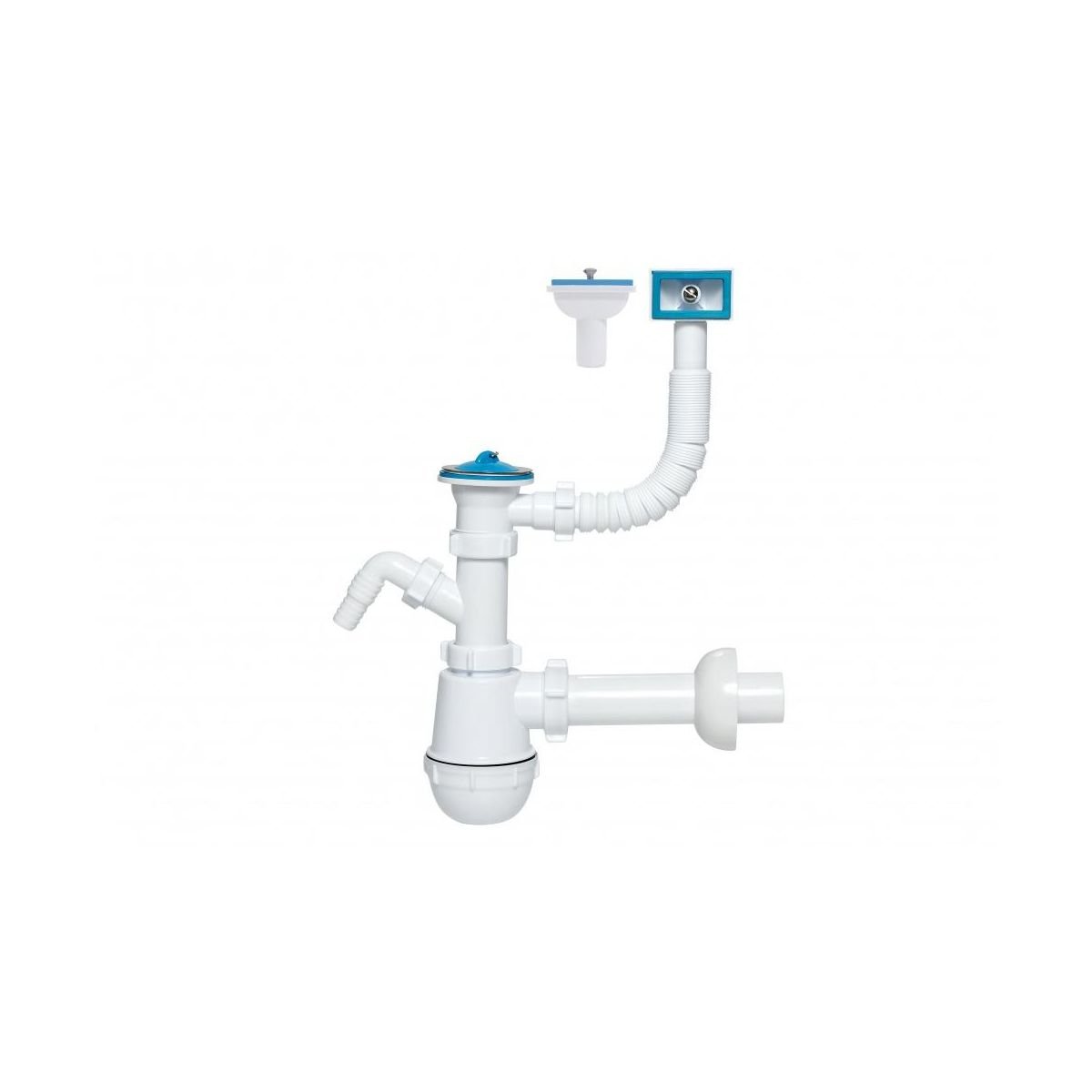 Syfon zlewozmywakowy tycner 1233 50 mm z przelewem - Tycner | Sklep ...