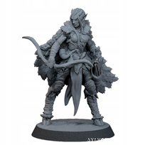 Sylvoth - Kobieta Sukkub Łucznik Figurka 14k + BONUS do DND D&D druk 3D ...