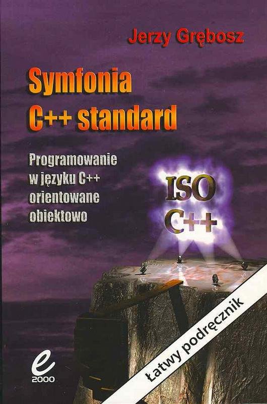 Symfonia C++ Standard - Grębosz Jerzy | Książka w Empik