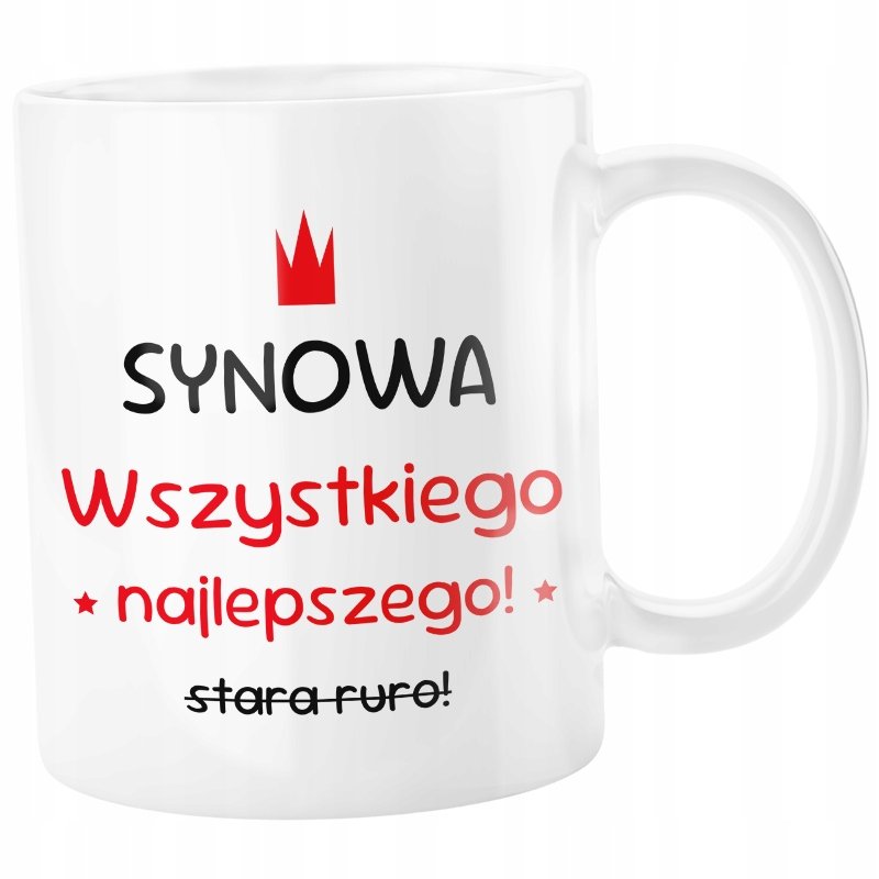 SYNOWA WSZYSTKIEGO NAJLEPSZEGO KUBEK STARA RURO - Inna marka | Sklep ...
