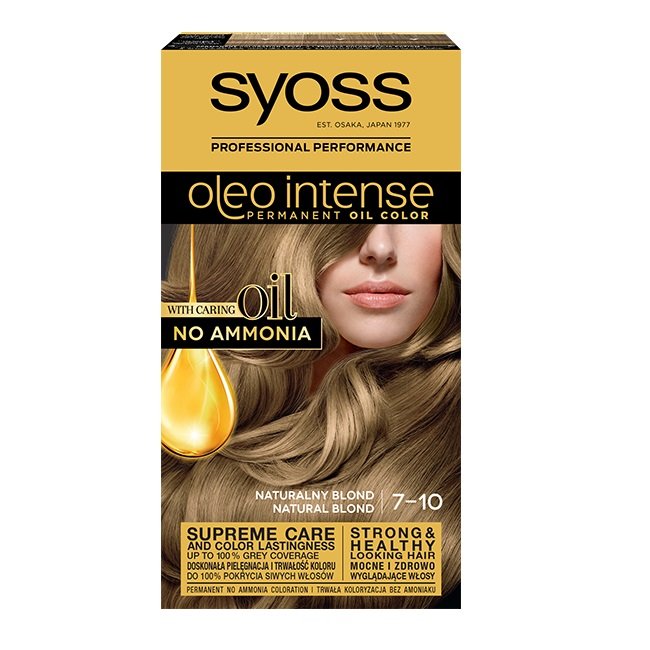 Syoss Oleo Farba Do Włosów Naturalny Blond 7-10 | Sklep EMPIK.COM