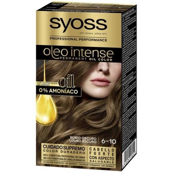 Syoss Olio Intense Tinte Sin Amoniaco 6.10-rubio Oscuro 5 Piezas Mujer ...