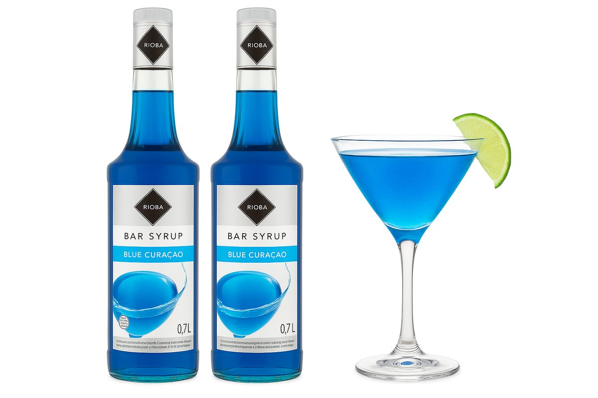 Syrop barmański Blue Curacao 700ml x2 - Rioba - Inna marka | Sklep ...