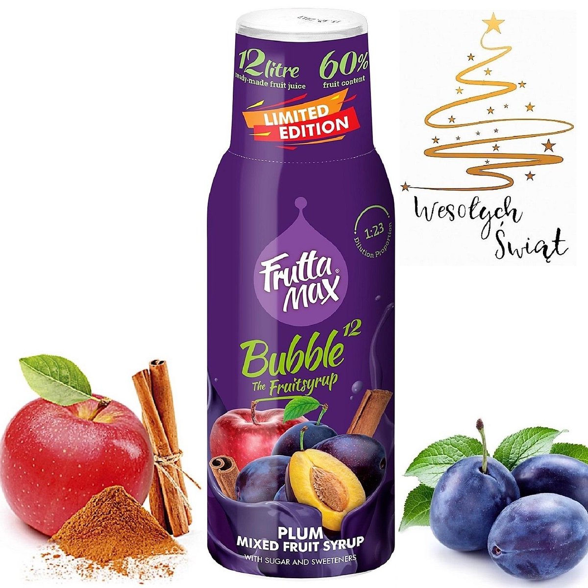 Syrop Do Sodastream (Fruttamax) Edycja Świąteczna - FruttaMax | AGD ...