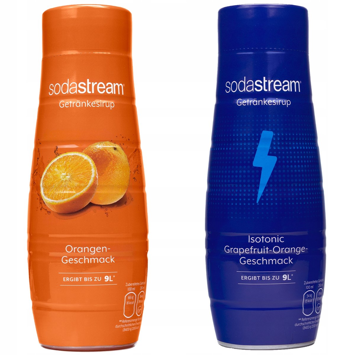 Syrop do wody SODASTREAM koncentrat, 2 szt - pomarańcza izotonik napój ...