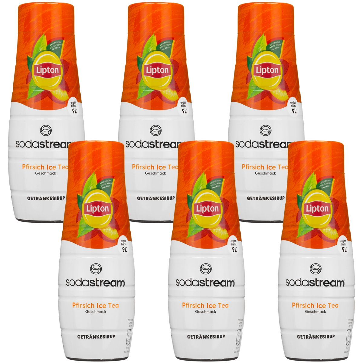 Syrop do wody SODASTREAM Lipton Ice Tea, 6 szt. - brzoskwinia ...