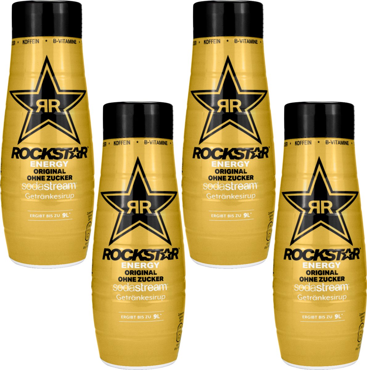 Syrop energetyczny SODASTREAM Rockstar Original, 4 szt. - Zero cukru ...