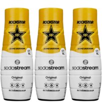 Syrop energetyczny SODASTREAM Rockstar Original Zero, 3 szt. - 440 ml ...
