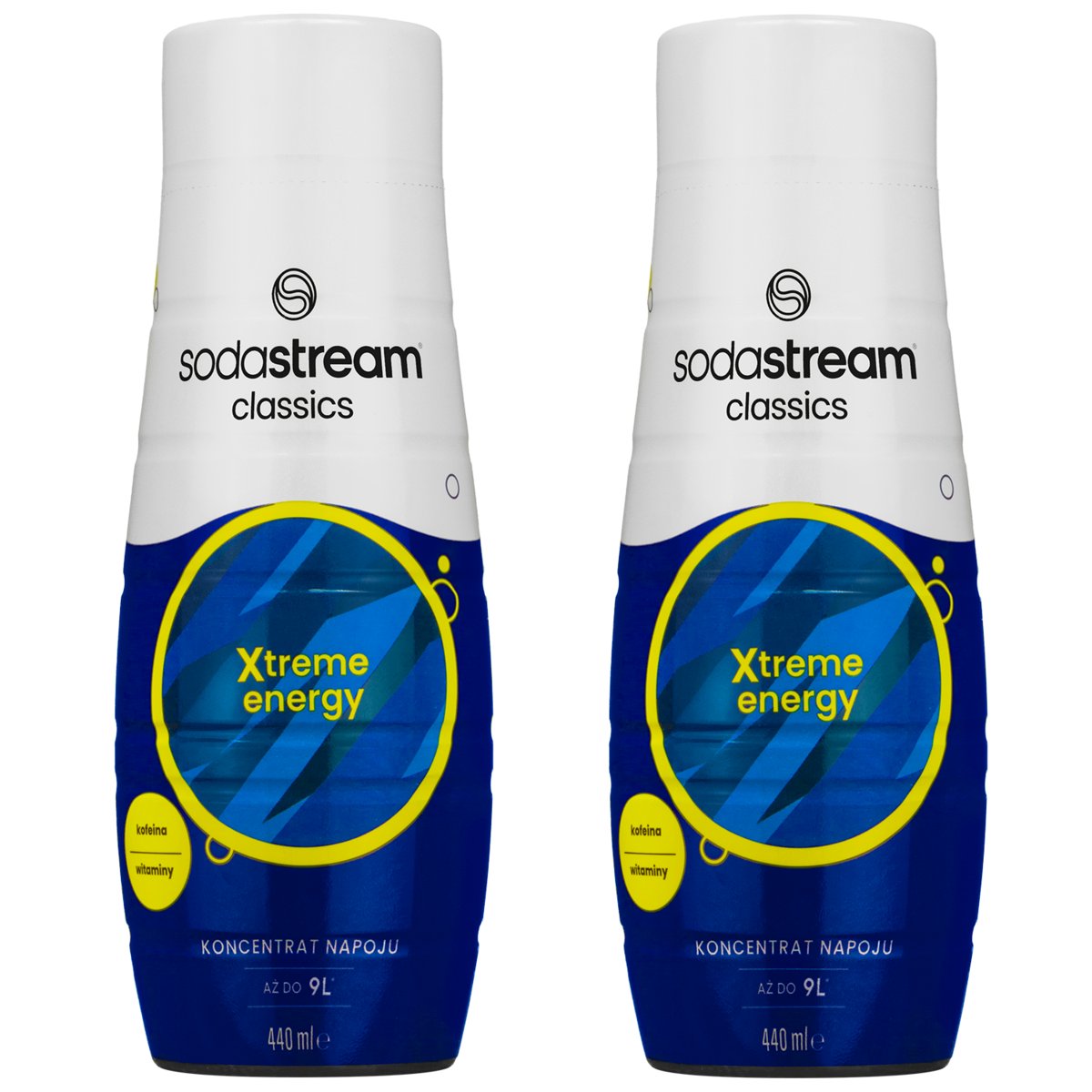 Syrop energetyczny SODASTREAM Xtreme Energy, 2 szt. - 440 ml koncentrat ...