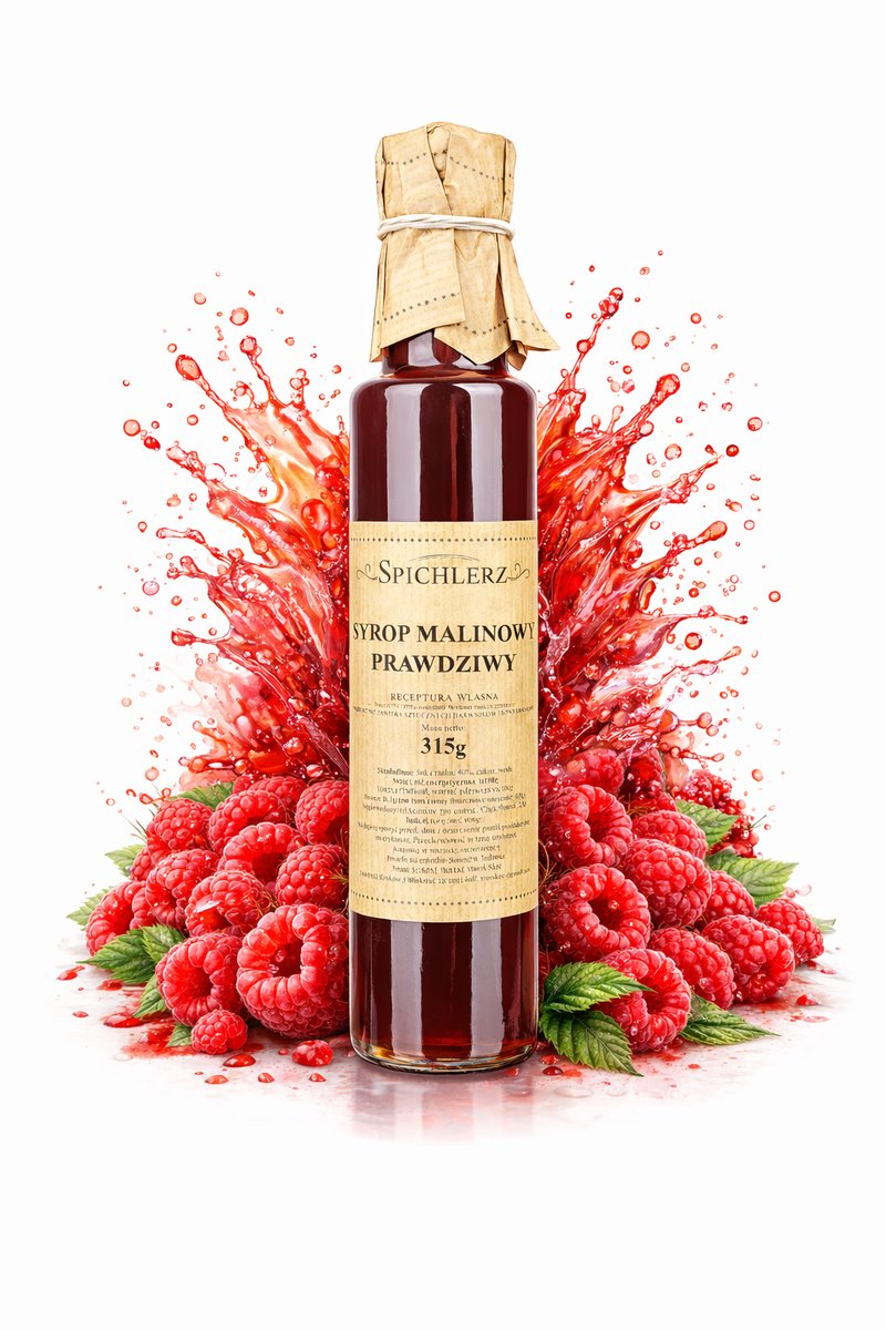 Syrop malinowy 250 ml - Inna marka | Sklep EMPIK.COM