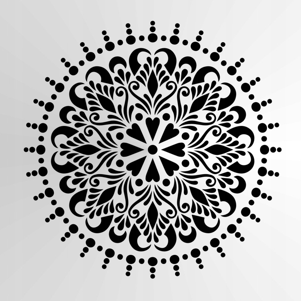 Szablon do decoupage A3 mandala - Szablon-Studio | Sklep EMPIK.COM