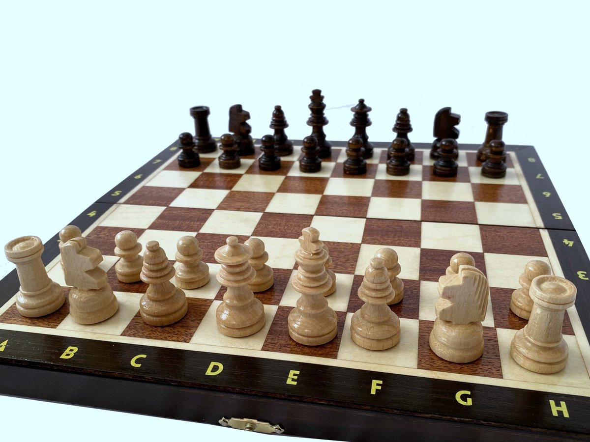 Szachy mahoń i heban, gra logiczna - Inna marka | Sklep EMPIK.COM