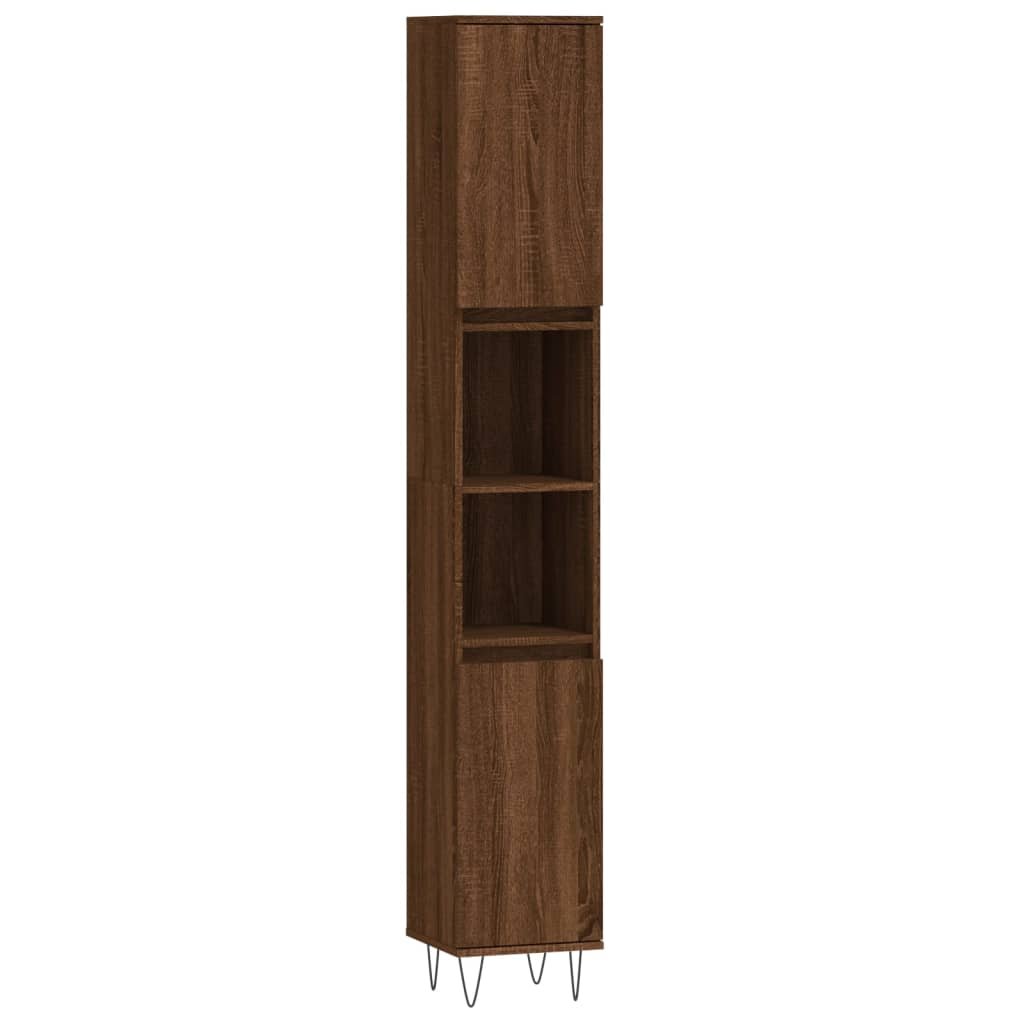 Szafka łazienkowa dąb 30x30x190 cm - Zakito Europe | Sklep EMPIK.COM