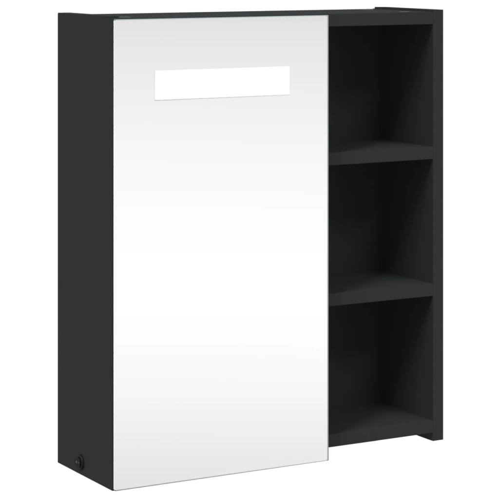 Szafka łazienkowa z lustrem LED - 45x13x52 cm, cza - Zakito Europe | Sklep EMPIK.COM