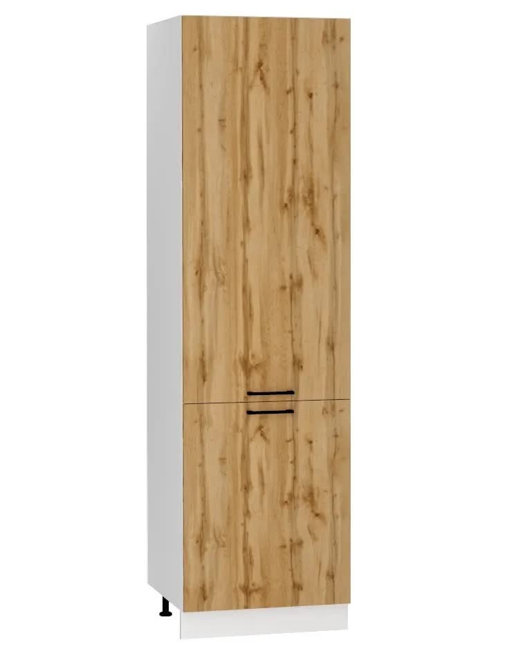 Szafka pod zabudowę lodówki 60 BONO D60 LO P/L 2133 dąb złoty - Stolkar ...