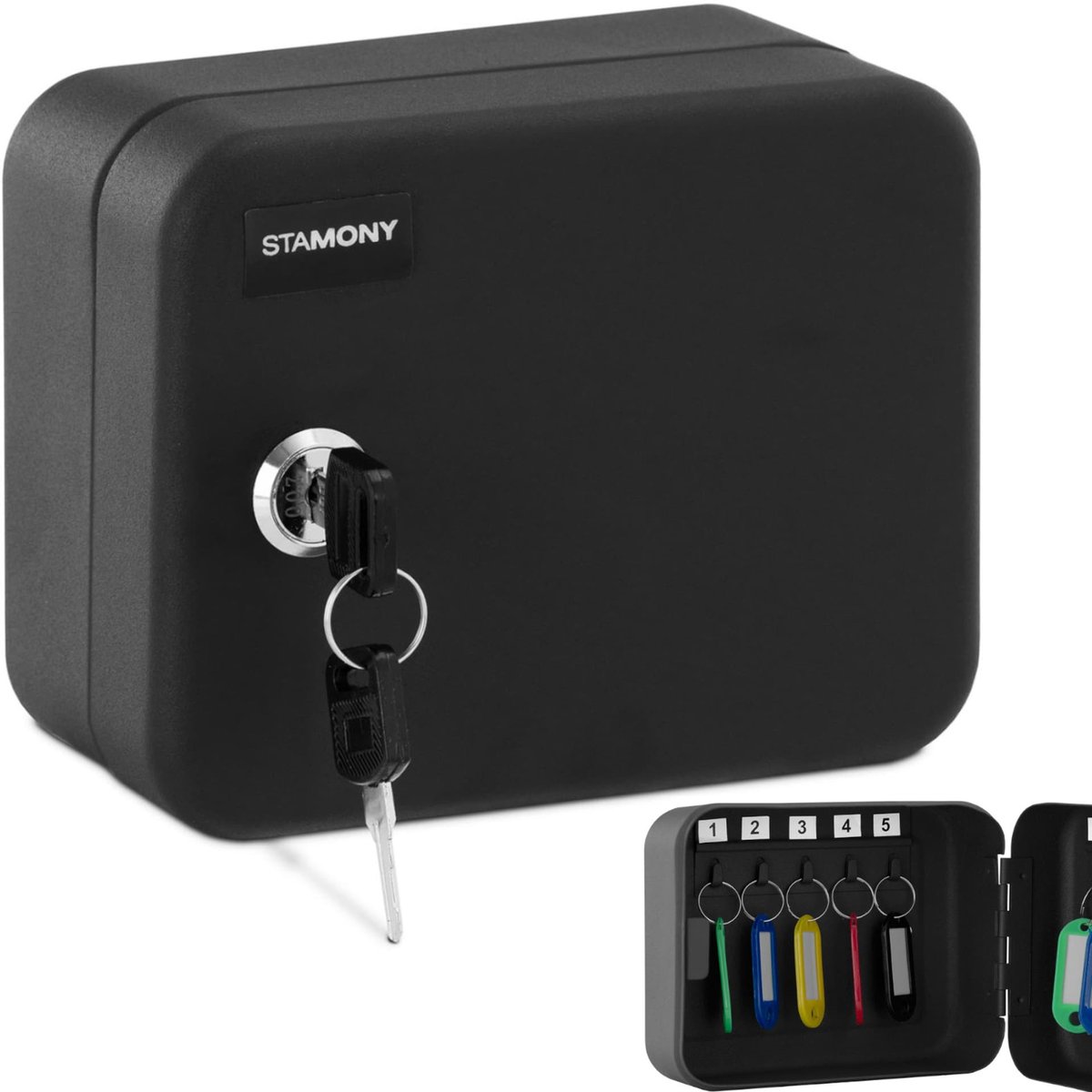 Szafka skrzynka organizer na klucze metalowy 10 kluczy + ZAWIESZKI ...