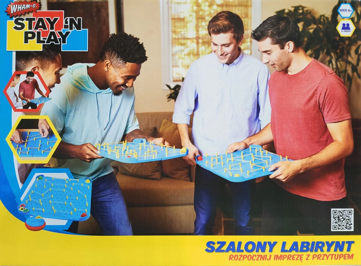 Szalony Labirynt gra zręcznościowa Wham-o - Wham-o | Sklep EMPIK.COM