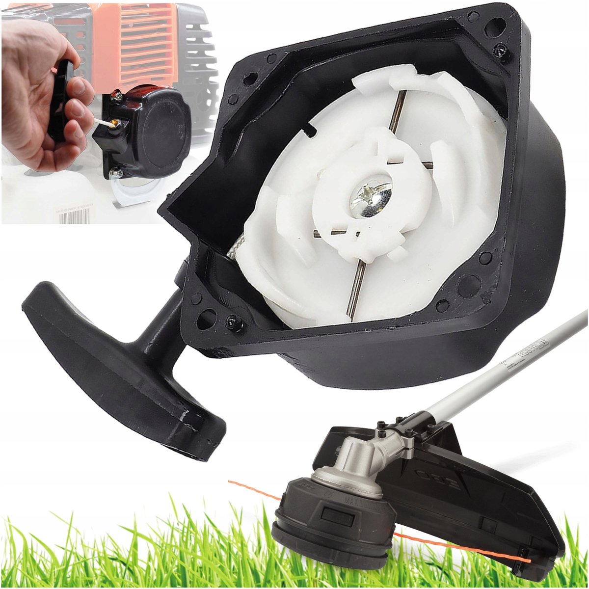 SZARPAK DO KOSY SPALINOWEJ NAC DEMON RQ580 WZMOCNIONY GRUBSZY MATERIAŁ - Wertis | Sklep EMPIK.COM