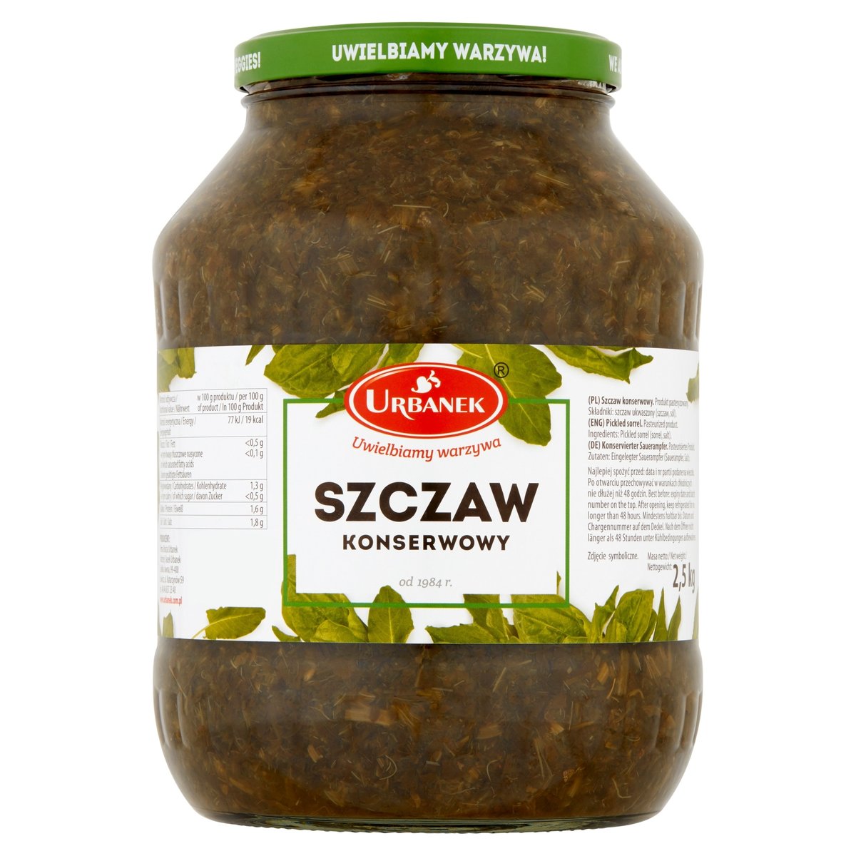 Szczaw konserwowy Urbanek 2,5 kg - Inna marka | Sklep EMPIK.COM