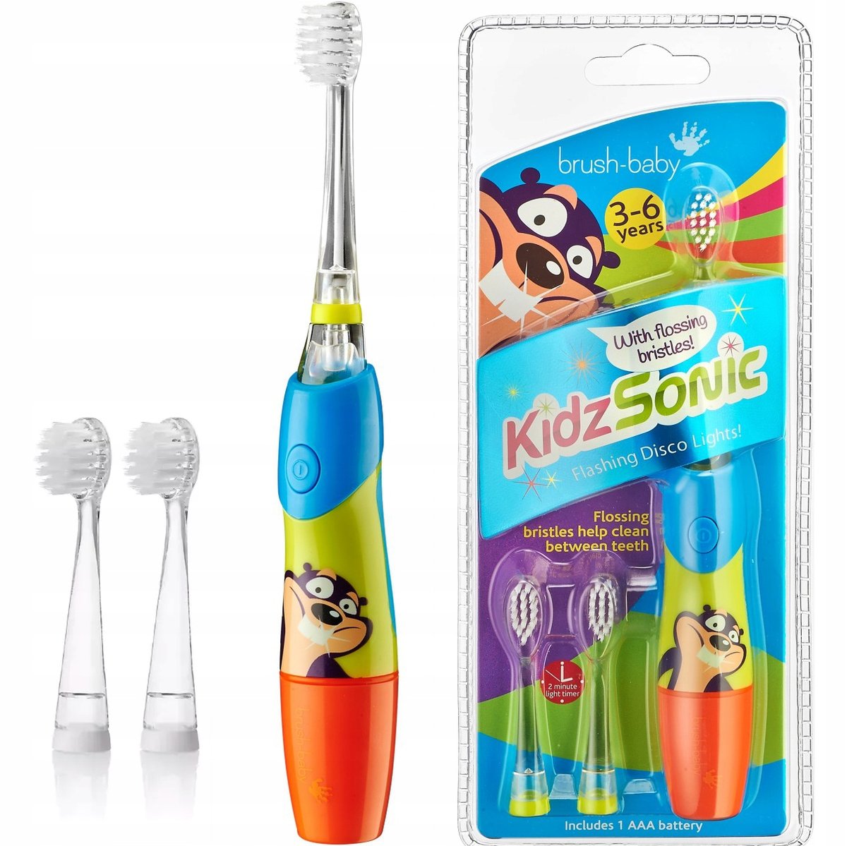 Szczoteczka Soniczna Brush-Baby dla Dzieci od 3-6lat - BRUSH-BABY | AGD Sklep EMPIK.COM