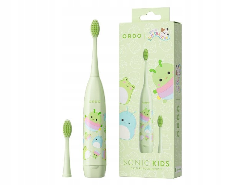 Szczoteczka soniczna ORDO Kids Battery Squishmallows Rutabaga Zielony ...