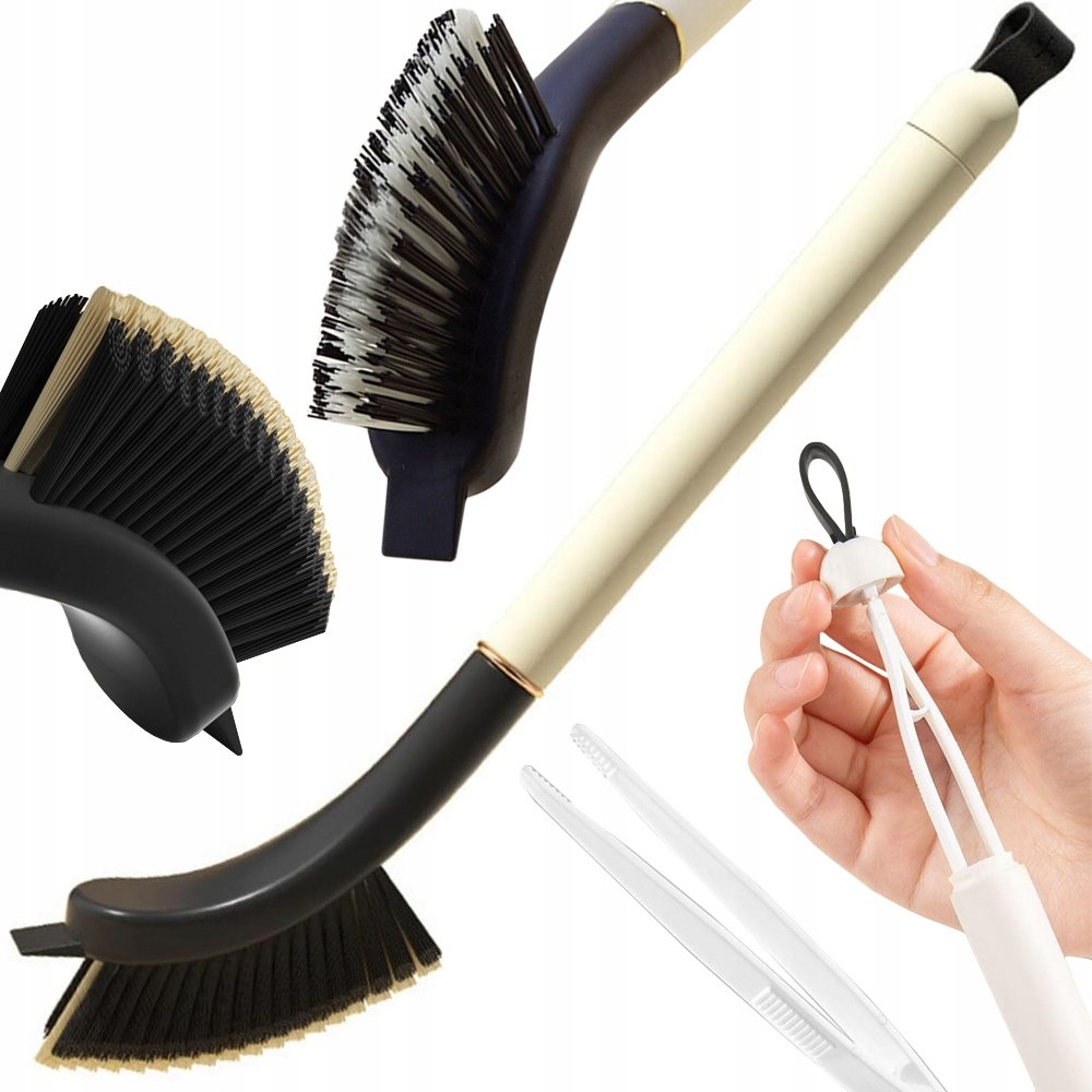 Szczotka do czyszczenia rowków szczelin skrobak do szorowania penseta ...