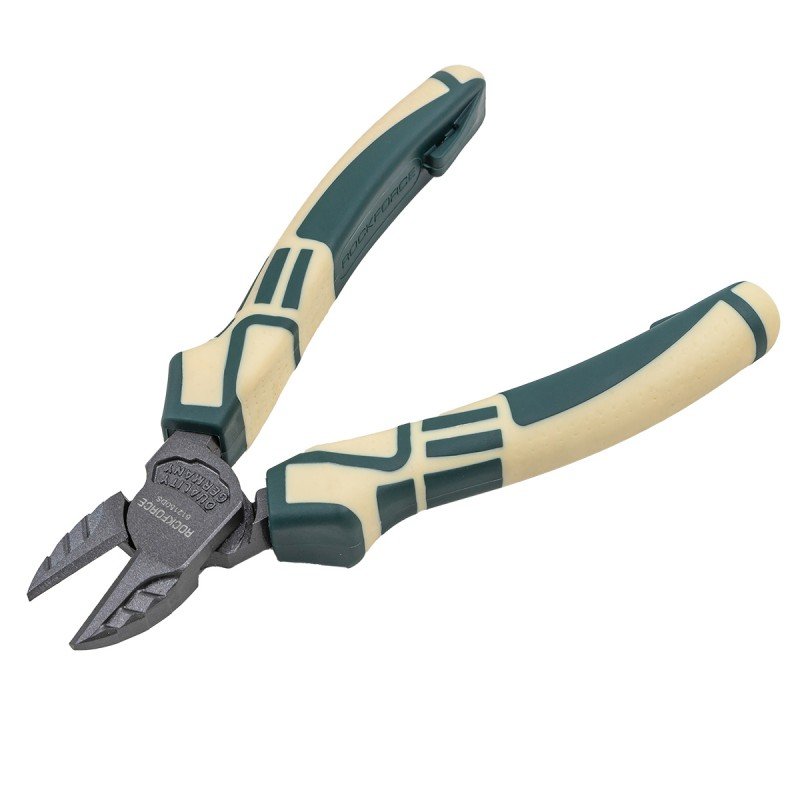 Szczypce nożyce cążki boczne do cięcia bocznego PROFI 150mm stal Cr-V ROCKFORCE - Rock Force ...