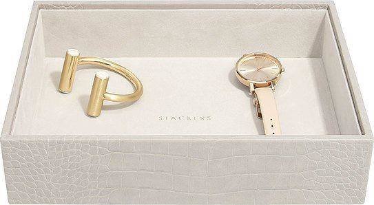 Szkatułka na biżuterię Stackers Croc open classic putty - Stackers | Sklep EMPIK.COM