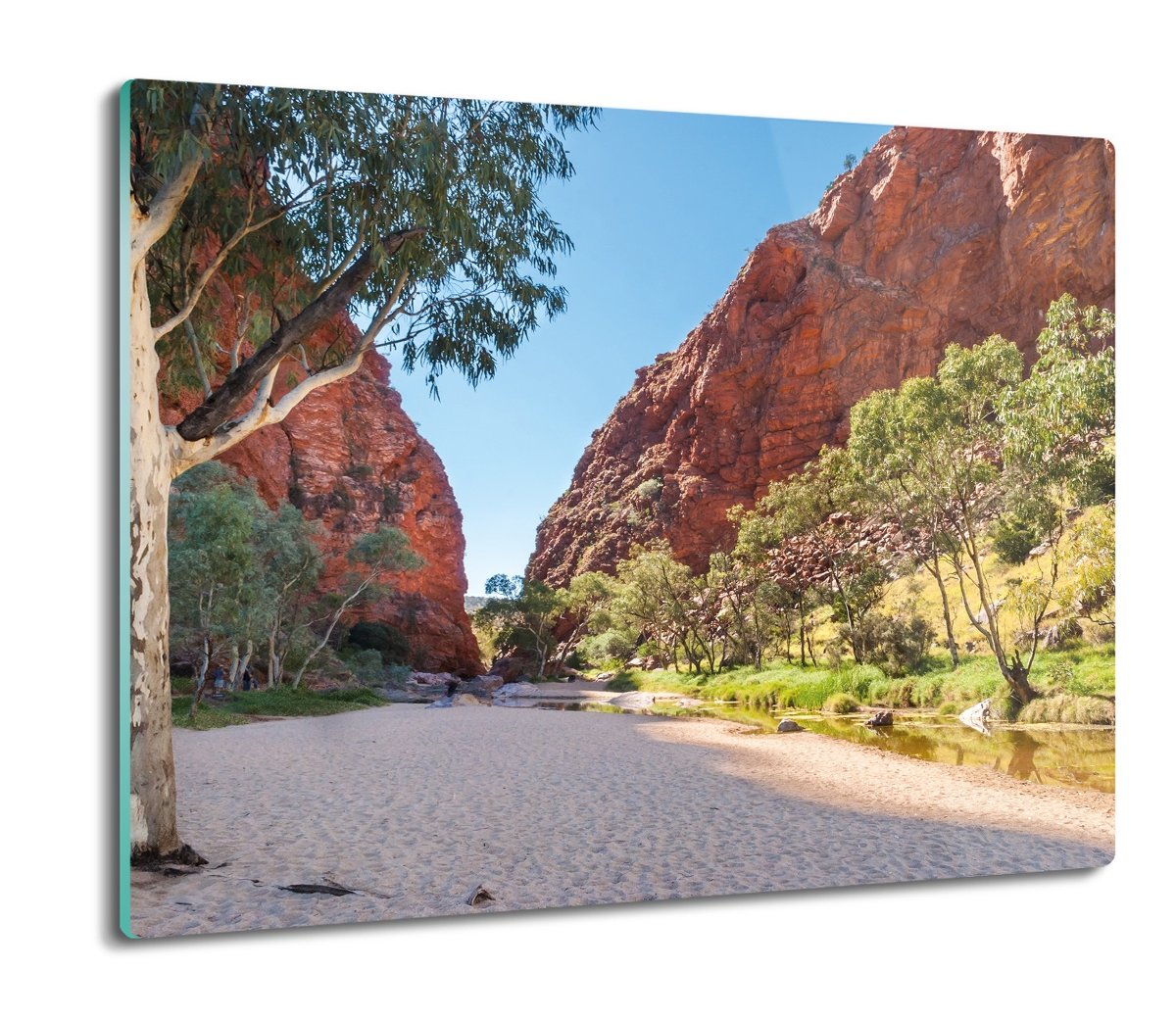 szklana splashback druk Kanion skały scrub 60x52, ArtprintCave ...