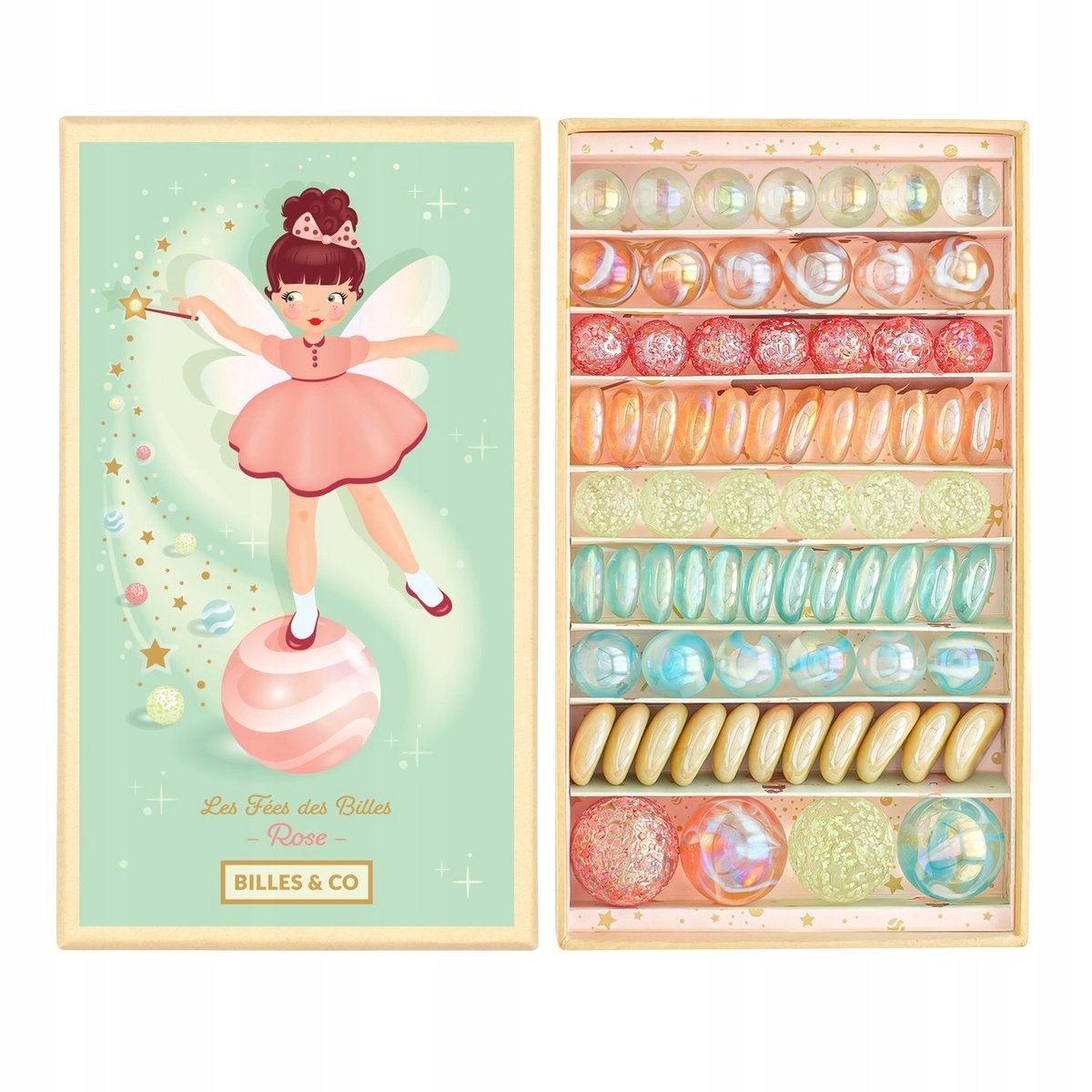 Szklane Kulki Do Gry Dla Dzieci Billes & Co - Świat Wróżek 71 Szt. - Inna marka | Sklep EMPIK.COM