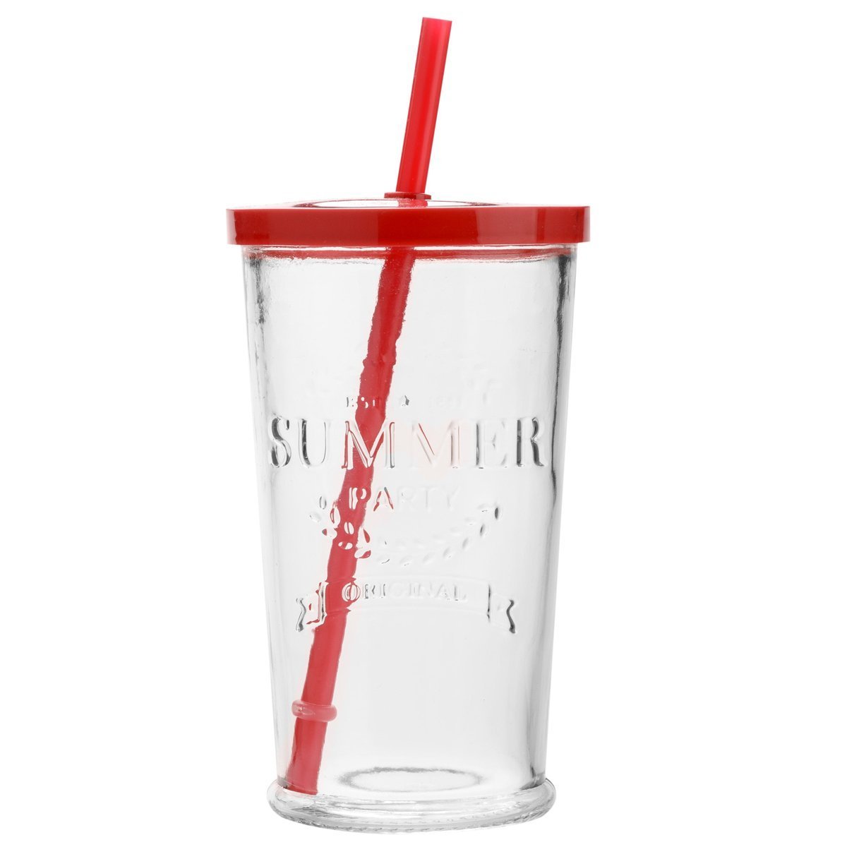 Szklanka Florina Summer Party Ze Słomką 460 Ml - Florina | Sklep EMPIK.COM