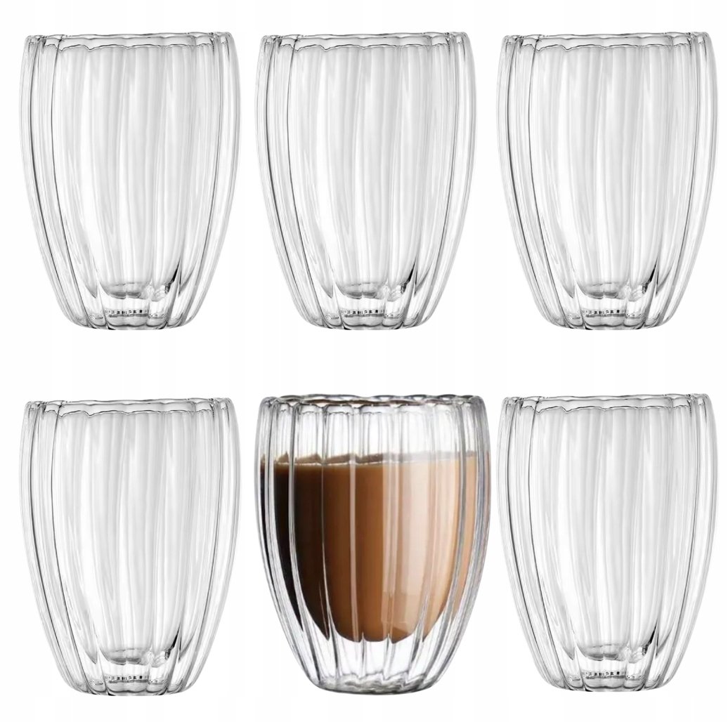 SZKLANKA termiczna FLOWER 300 ml bez ucha 6 sztuk - MPLCo | Sklep EMPIK.COM