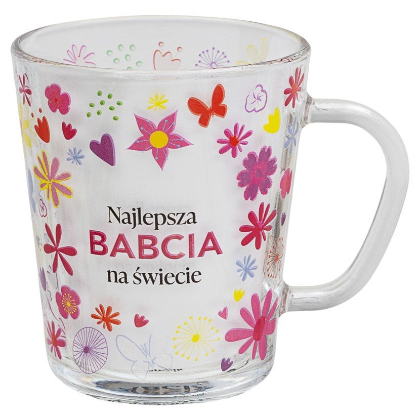 Szklany kubek, Dzień Babci i Dziadka, Najlepsza, 300 ml - Empik | Sklep ...