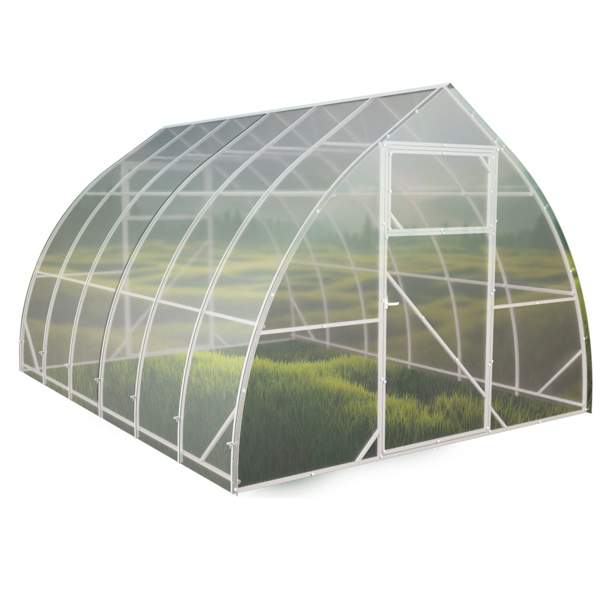 Szklarnia Kropla 3,1x4 profile 20x20 poliwęglan 5mm - Inna marka ...