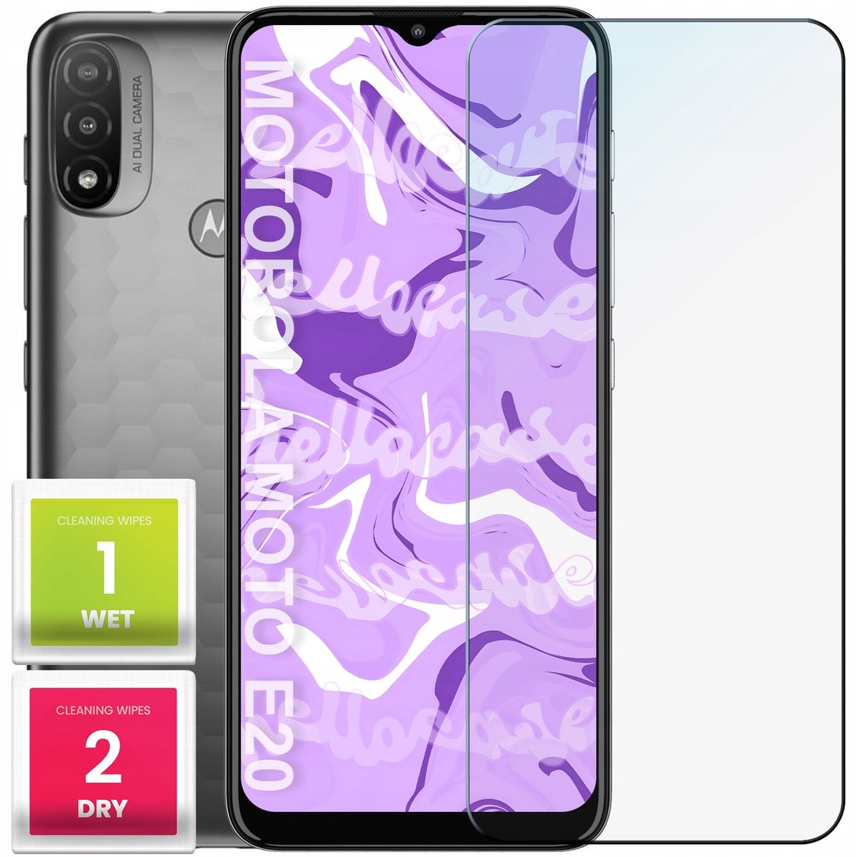 Szkło Hartowane 9H Do Motorola Moto E20 Szybka - Hello Case | Sklep EMPIK.COM