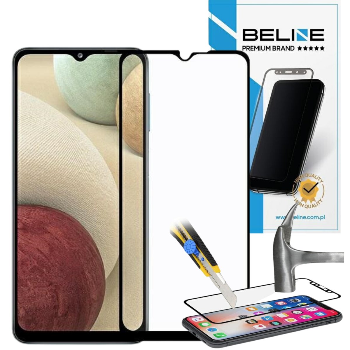 Szkło Hartowane Beline 5D do Xiaomi 15 Ultra, czarna ramka - Beline ...